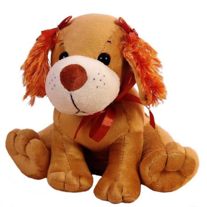 Buy Cute Stuffed Brown Bella Dog Plush Animal Soft Toy Online at Lowest ...